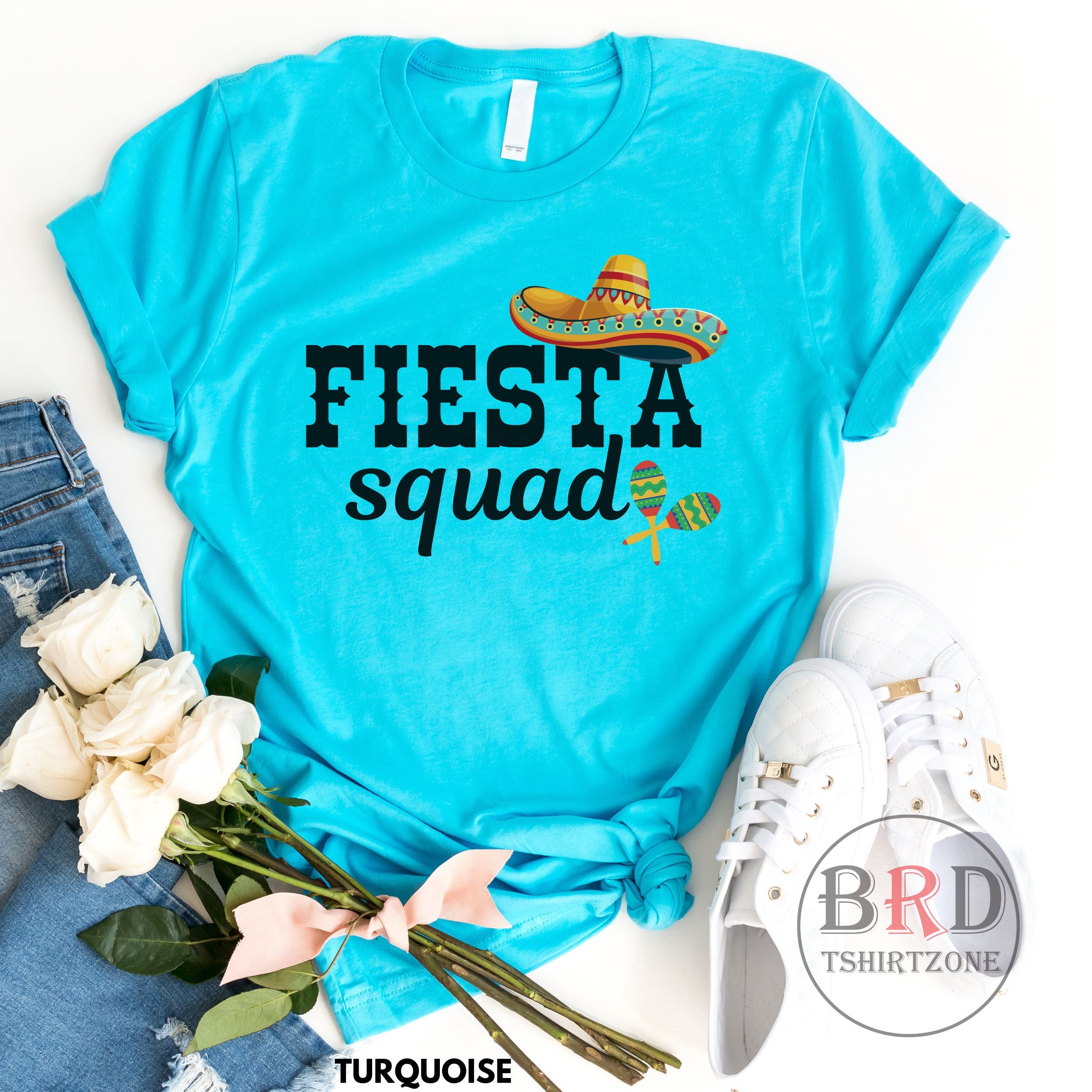 Fiesta Squad Shirt, Mexican Fiesta Shirt, Fiesta Themed Party, Fiesta T ...