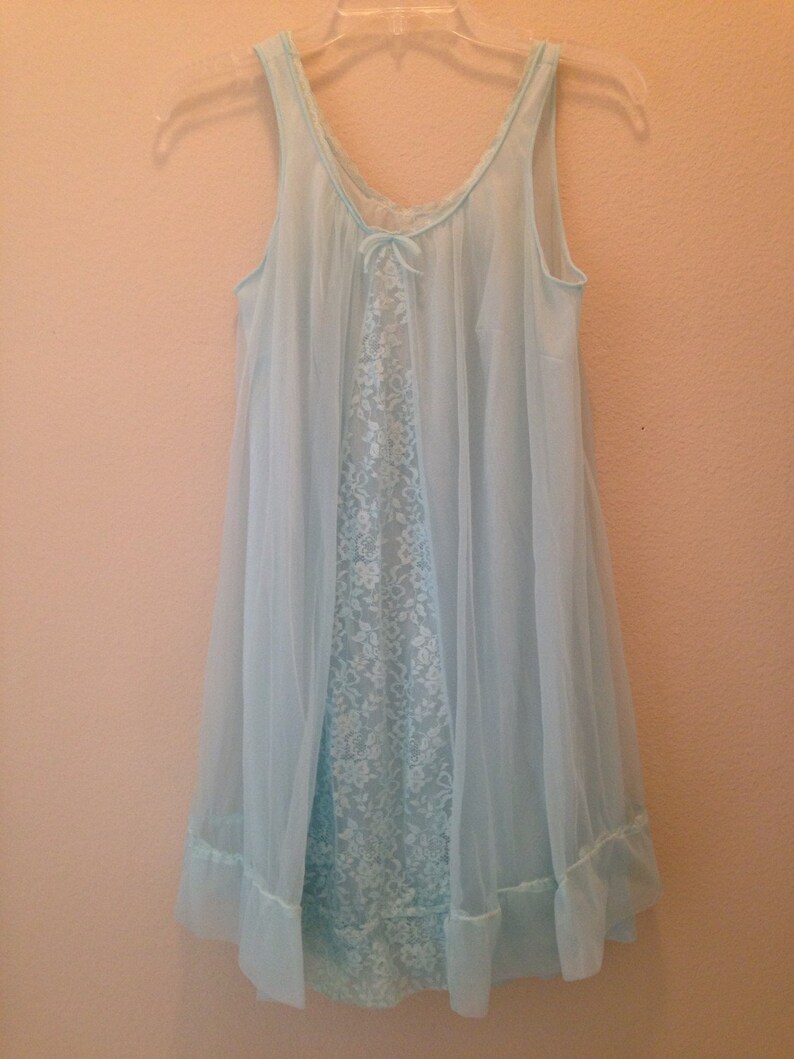 Chiffon Robe and Nightgown Set Size Medium - Etsy