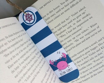 Nautical bookmark | Etsy