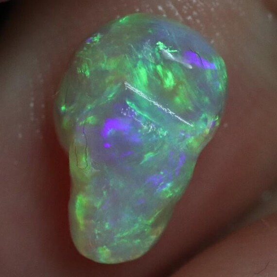 3.45 cts Australian Lightning Ridge Opal Rough for Carving | Etsy