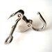 Silver Frog Shaped Lock Key Set for Hand Bag Clutch Backpack - Etsy