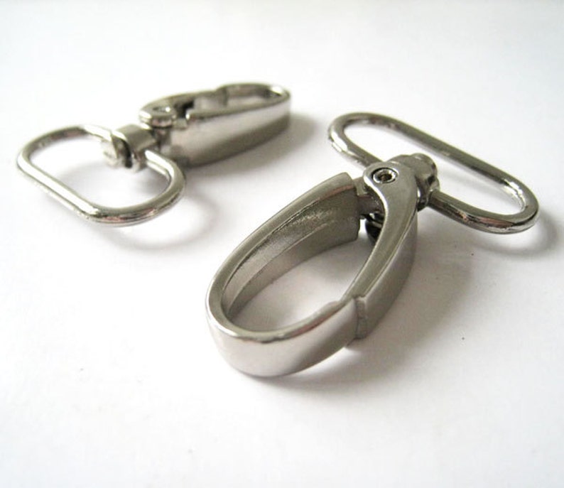Large Silver Lobster Swivel Clasps - Set of 10 Pcs (2.5cm X 5cm) - Etsy