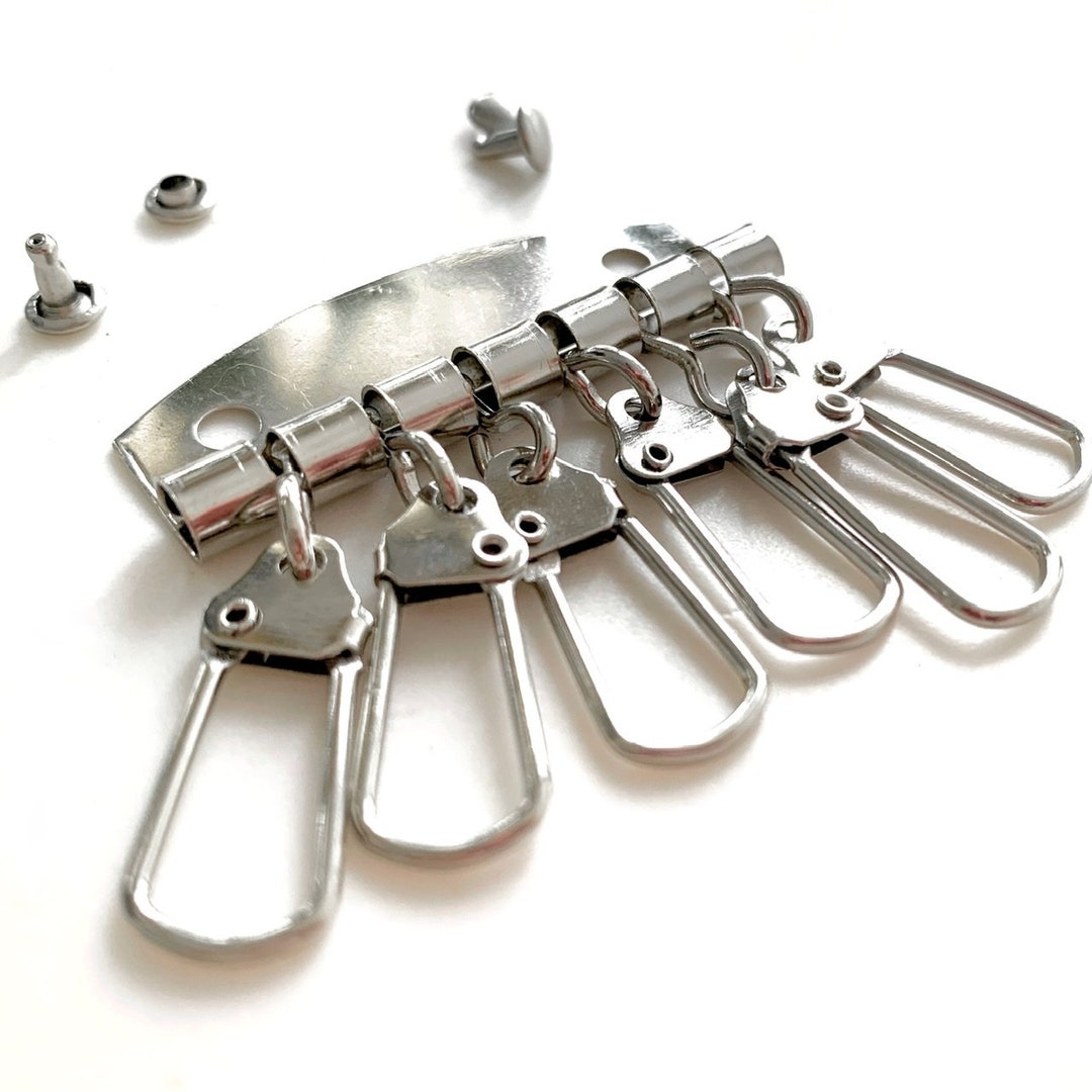 Nickel Metal Key Organizer Key Holder Key Rings (4.5cm X 5cm) - Etsy