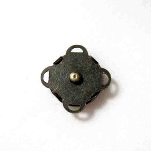 14mm Antique Brass Sewing Magnetic Snaps Closures Pack of 10sets - Etsy