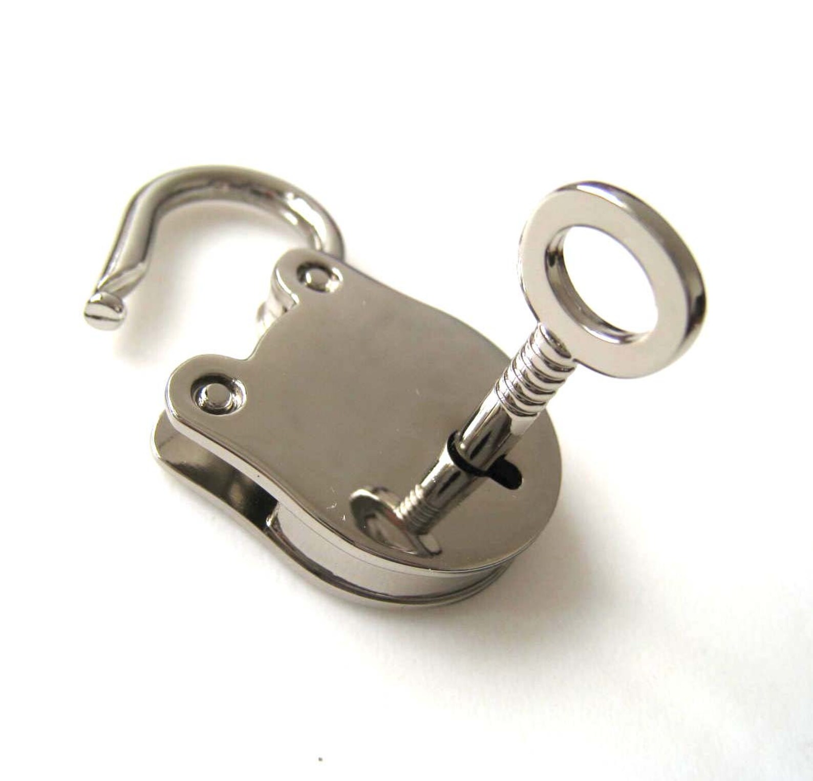 Silver Frog Shaped Lock Key Set for Hand Bag Clutch Backpack - Etsy