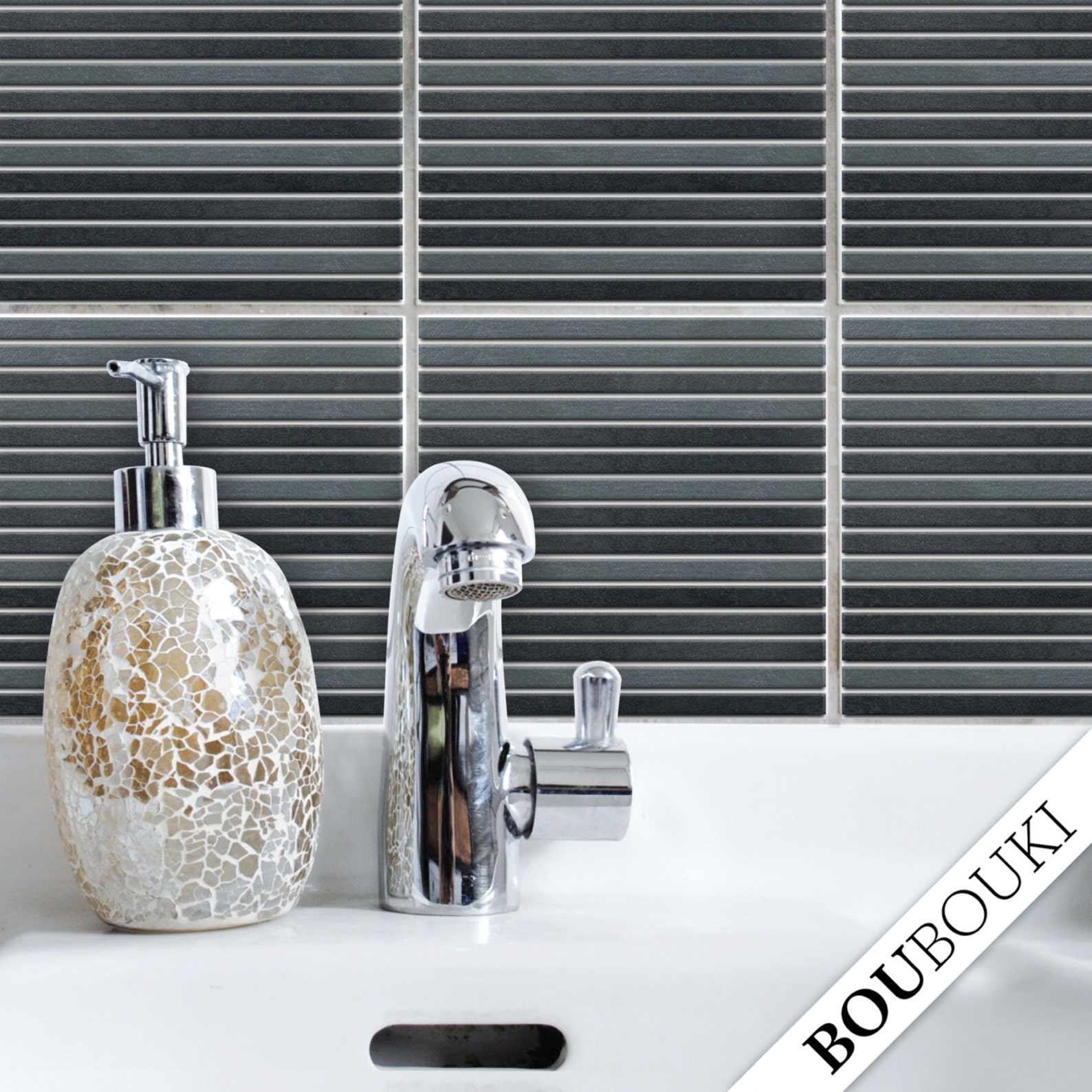 TILE STICKERS Set of 4 CICO | Etsy