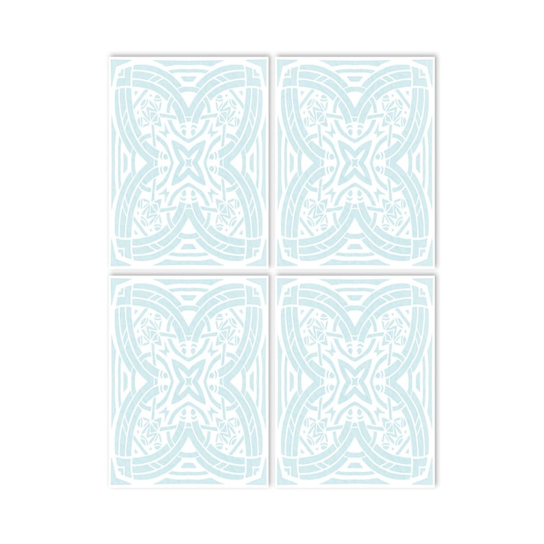 NEO > TILE STICKER - Set of 4 - Etsy