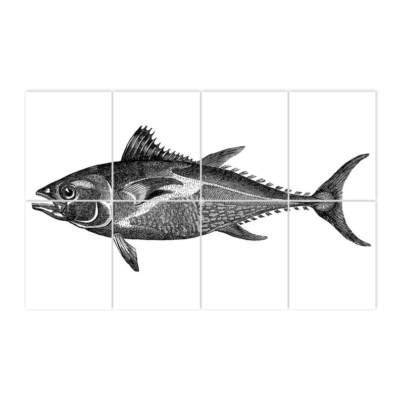 TONFISK > Tile Decals - Set of 8 - Etsy