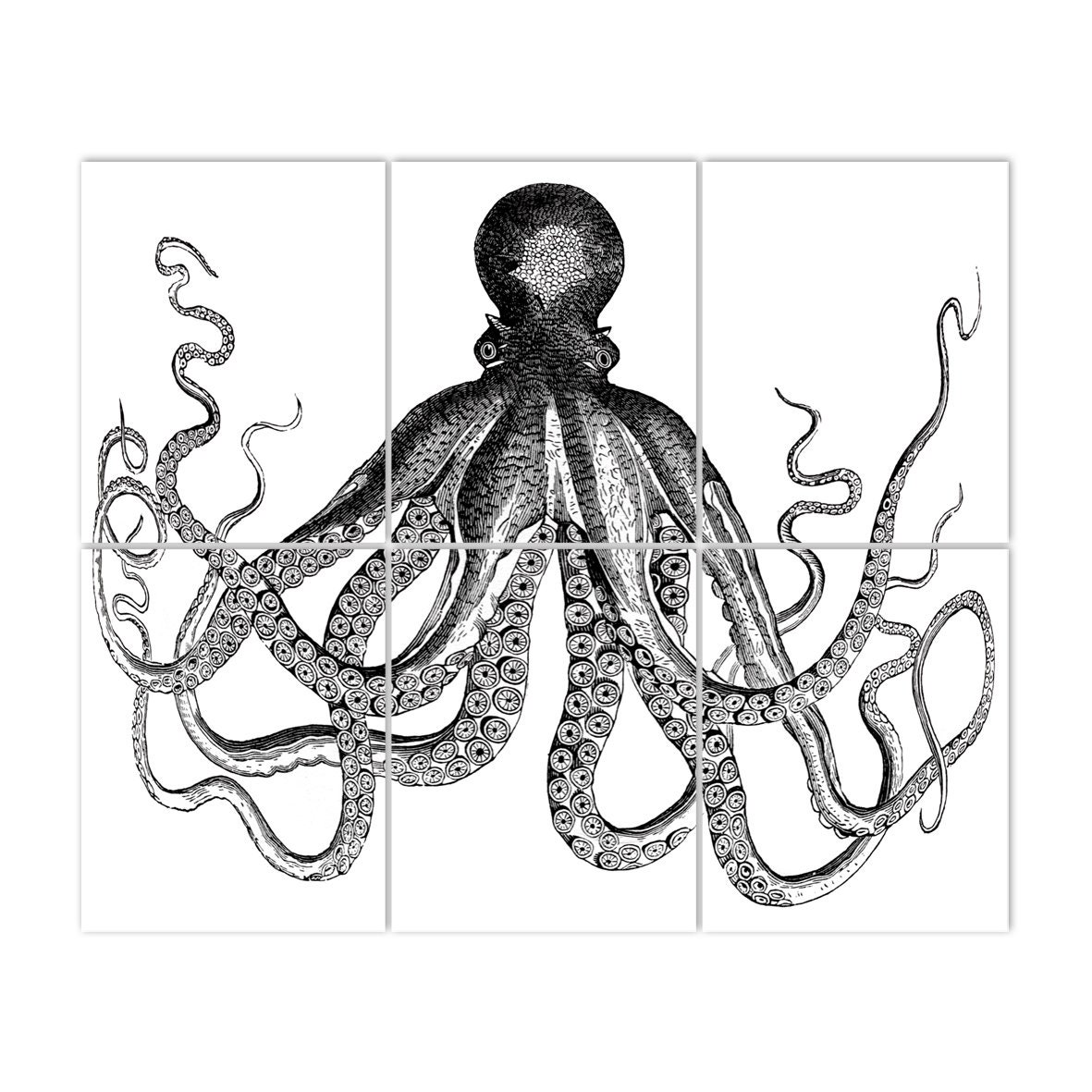 TILE DECALS Set of 6 tinti - Etsy UK