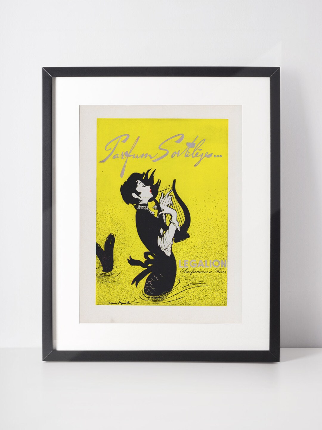 LE GALION 1957 Vintage Advertisement 1950s Sortilège Perfume Print Ad ...