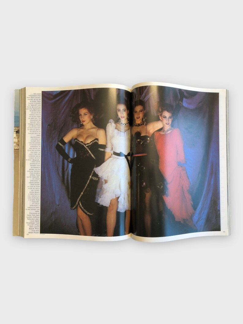 VOGUE PARIS March 1980 Vintage Fashion Magazine 1980s Retro - Etsy