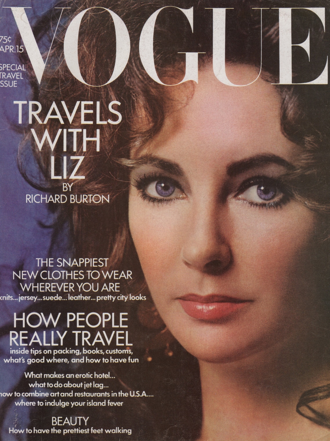 VOGUE US April 15th 1971 Vintage Fashion Magazine 1970s Retro - Etsy