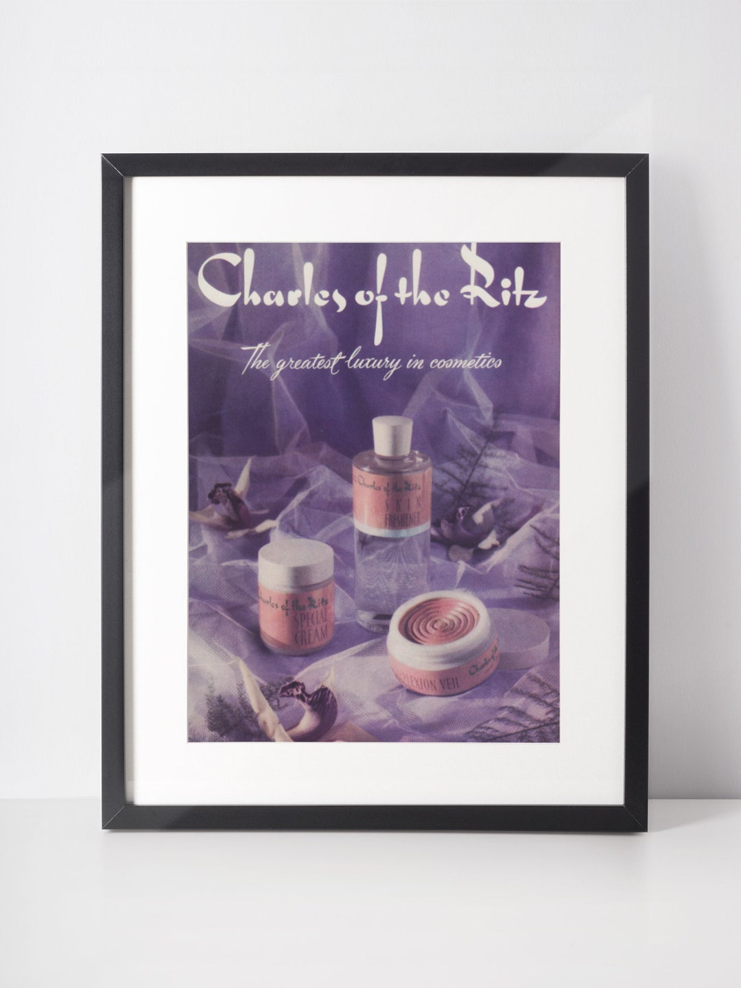 Charles of the Ritz 1950 Vintage Advertisement 1950s Beauty Print Ad ...