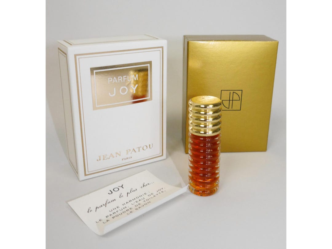 JEAN PATOU Joy 1935 6 ml Perfume puro Fragancia vintage de los años 70 ...