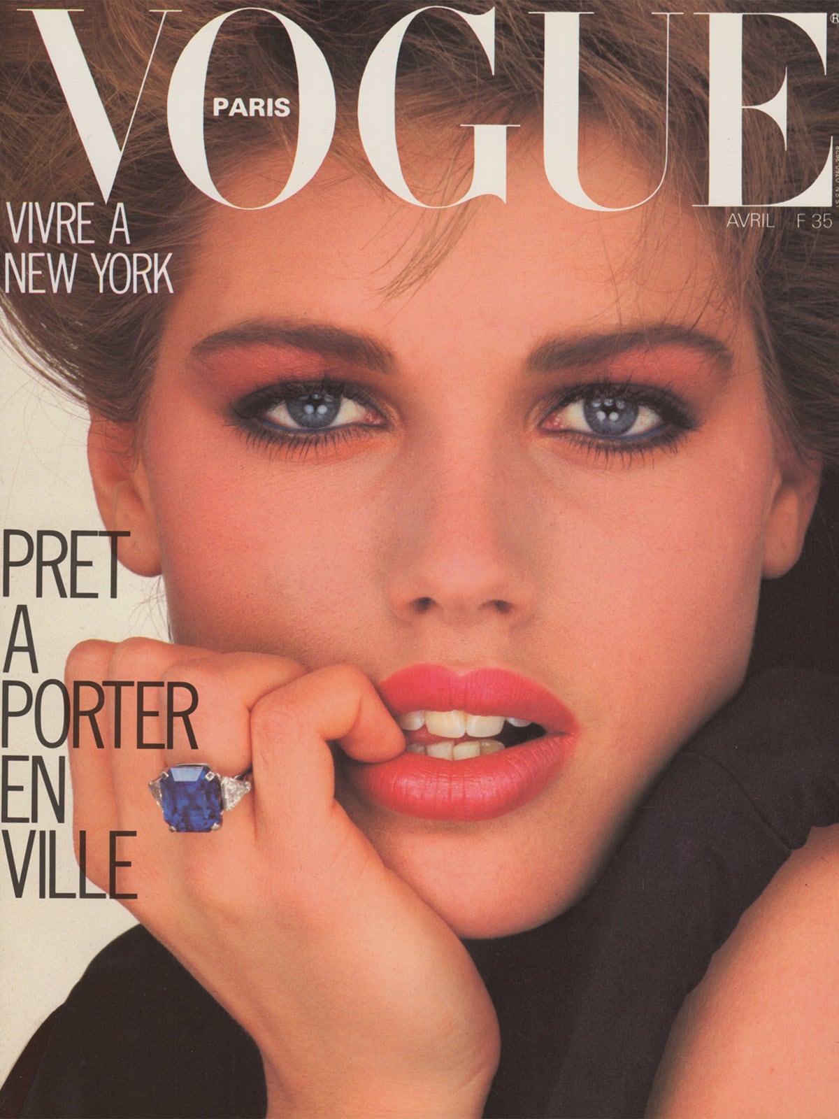 VOGUE PARIS April 1983 Vintage Fashion Magazine 1980s Retro Birthday ...