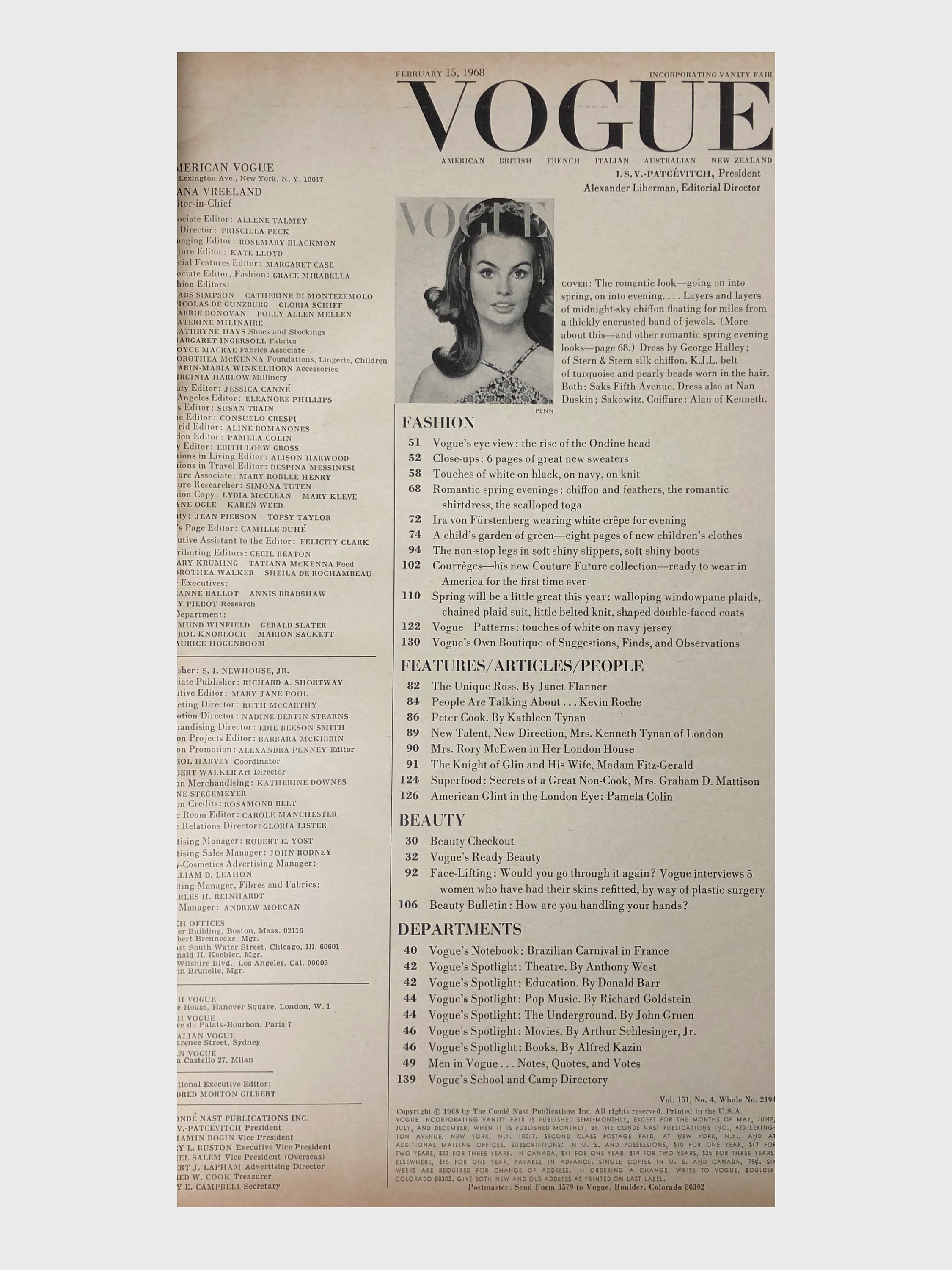 Vogue Magazine Articles