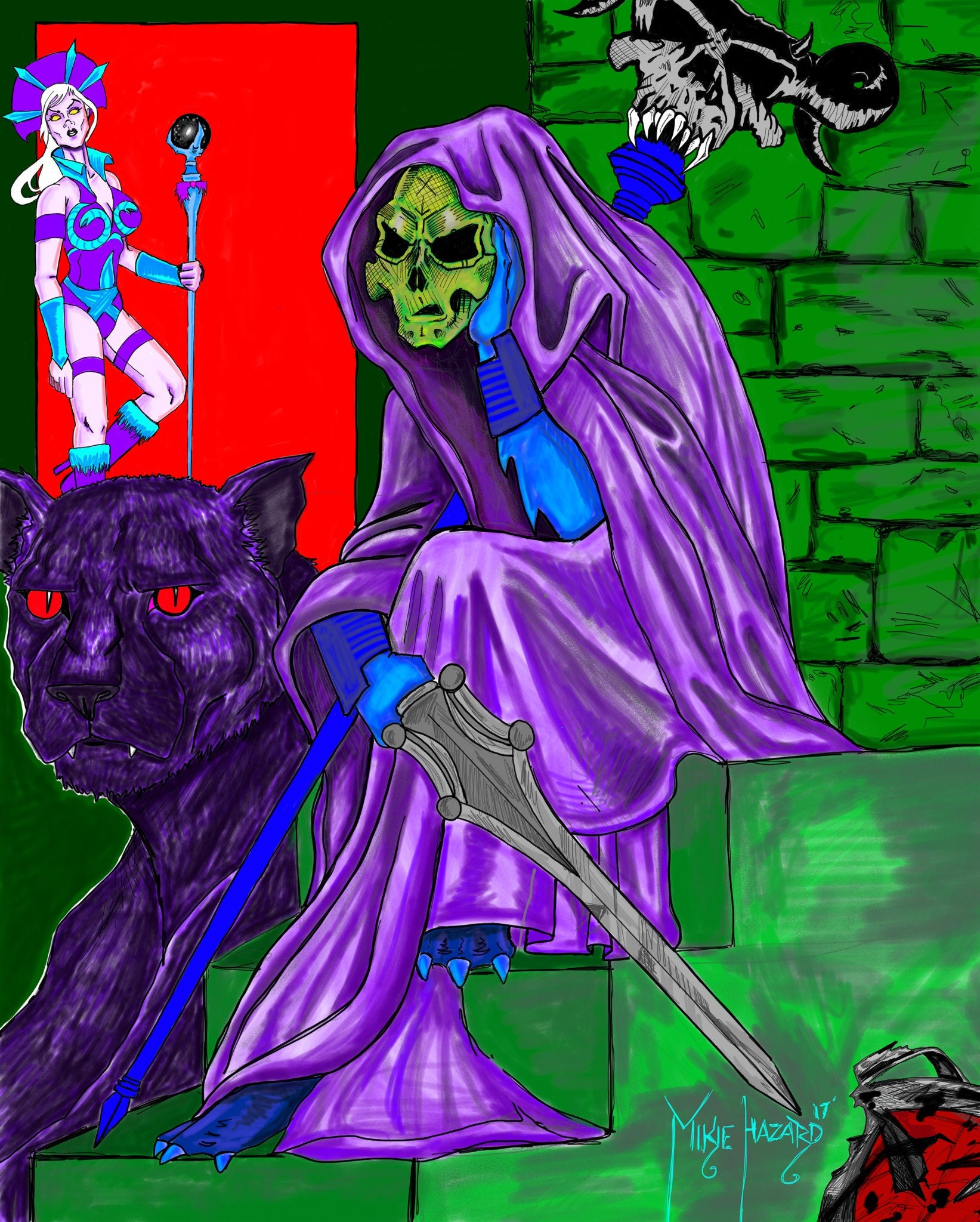 Skeletor Fan Art