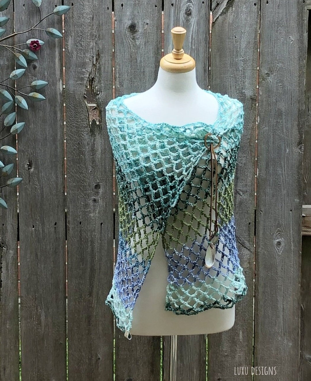 Kiri From Avatar Inspired Crochet Shawl/scarf - Etsy