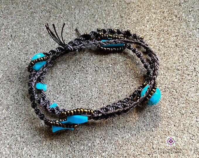 Avatar Fire and Ash Inspired Wrapped Bracelet/armband - Etsy