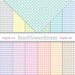 Plaid Digital Paper Gingham Pastel Pink Plaid Blue Check Printable ...