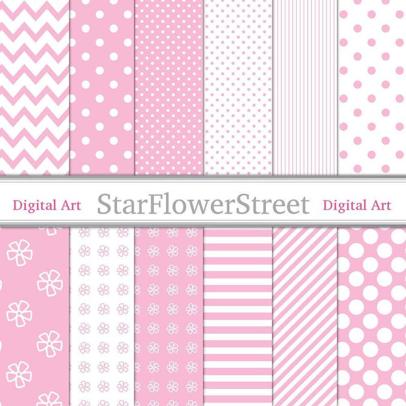 Chevron Scrapbook Paper - Etsy