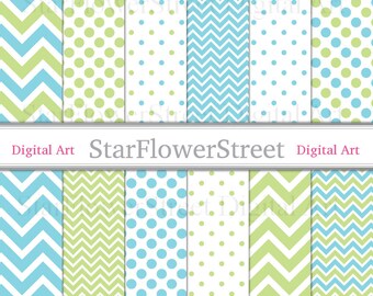 Chevron Polka Dot | Etsy