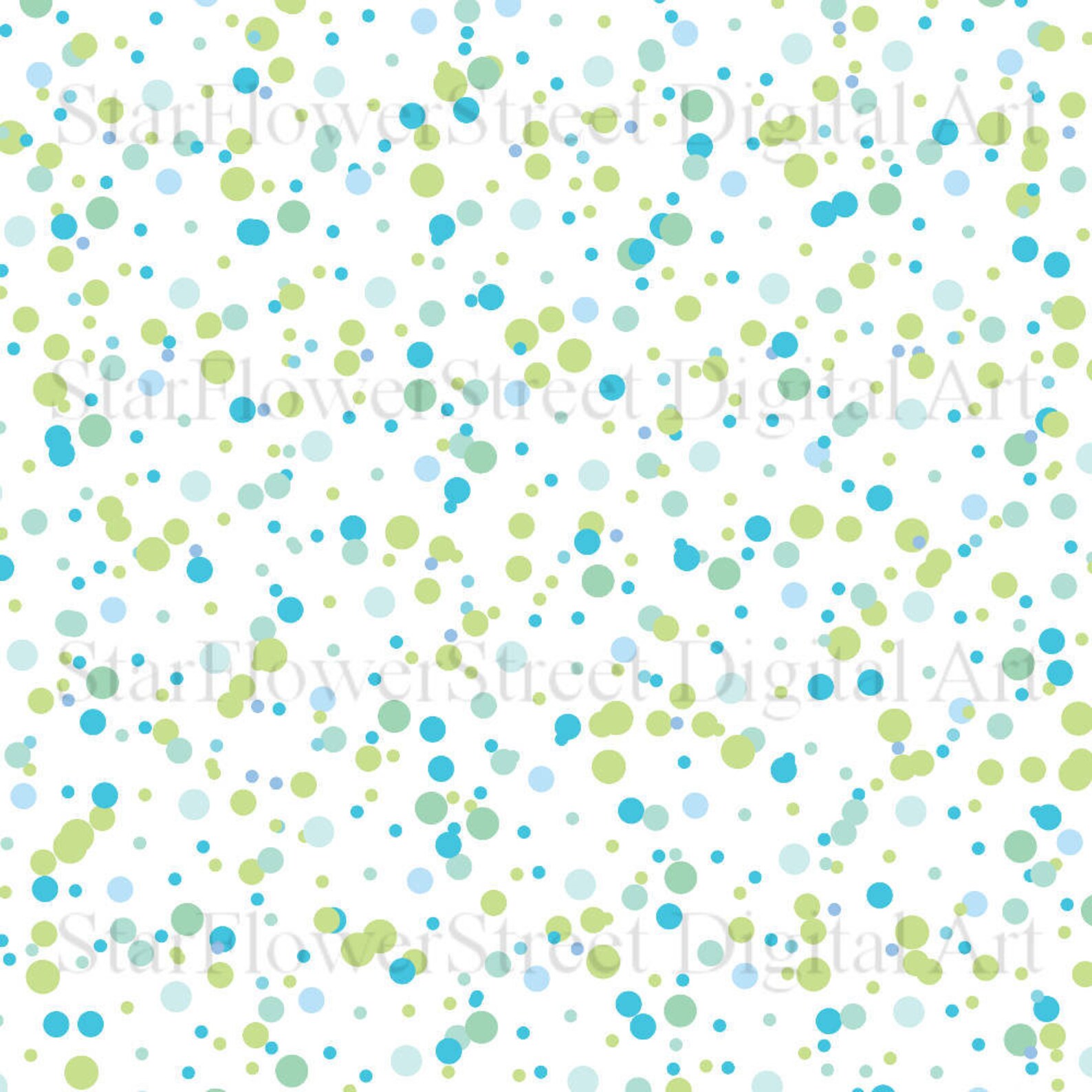Confetti Overlay Png Digital Paper Transparent Pastel Dots Polka Dot ...