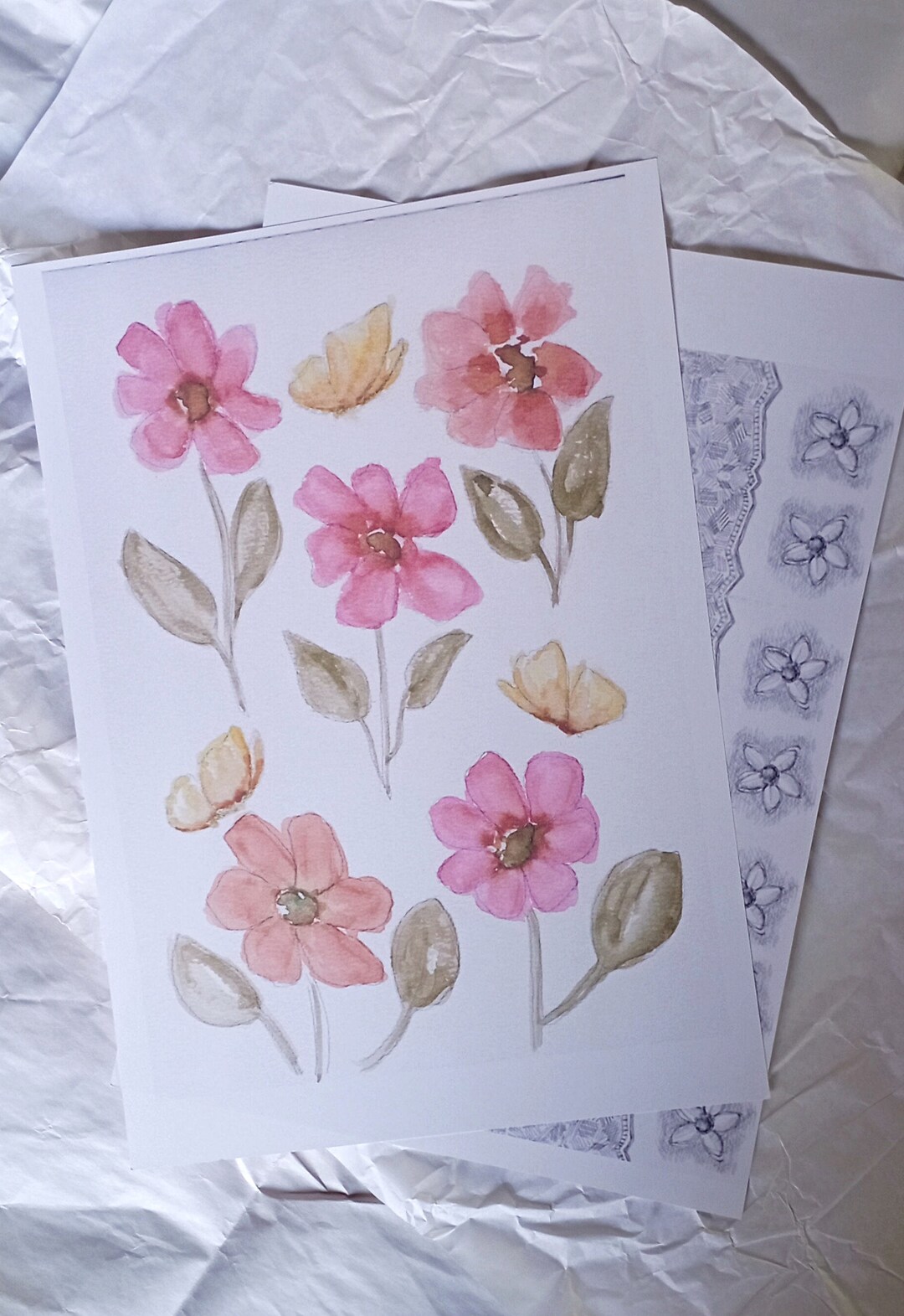 Mixed Media Digital Download Fodder Art Journal Printable Kit Junk ...