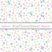 Confetti Floral Digital Paper Flower Pattern Pink Purple Tiny Blooms ...