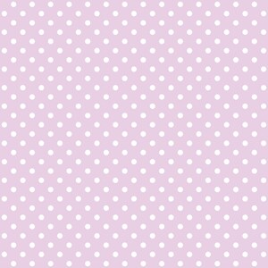Lilac Digital Paper Patterns - Soft Pale Purple and White, Polka Dot ...