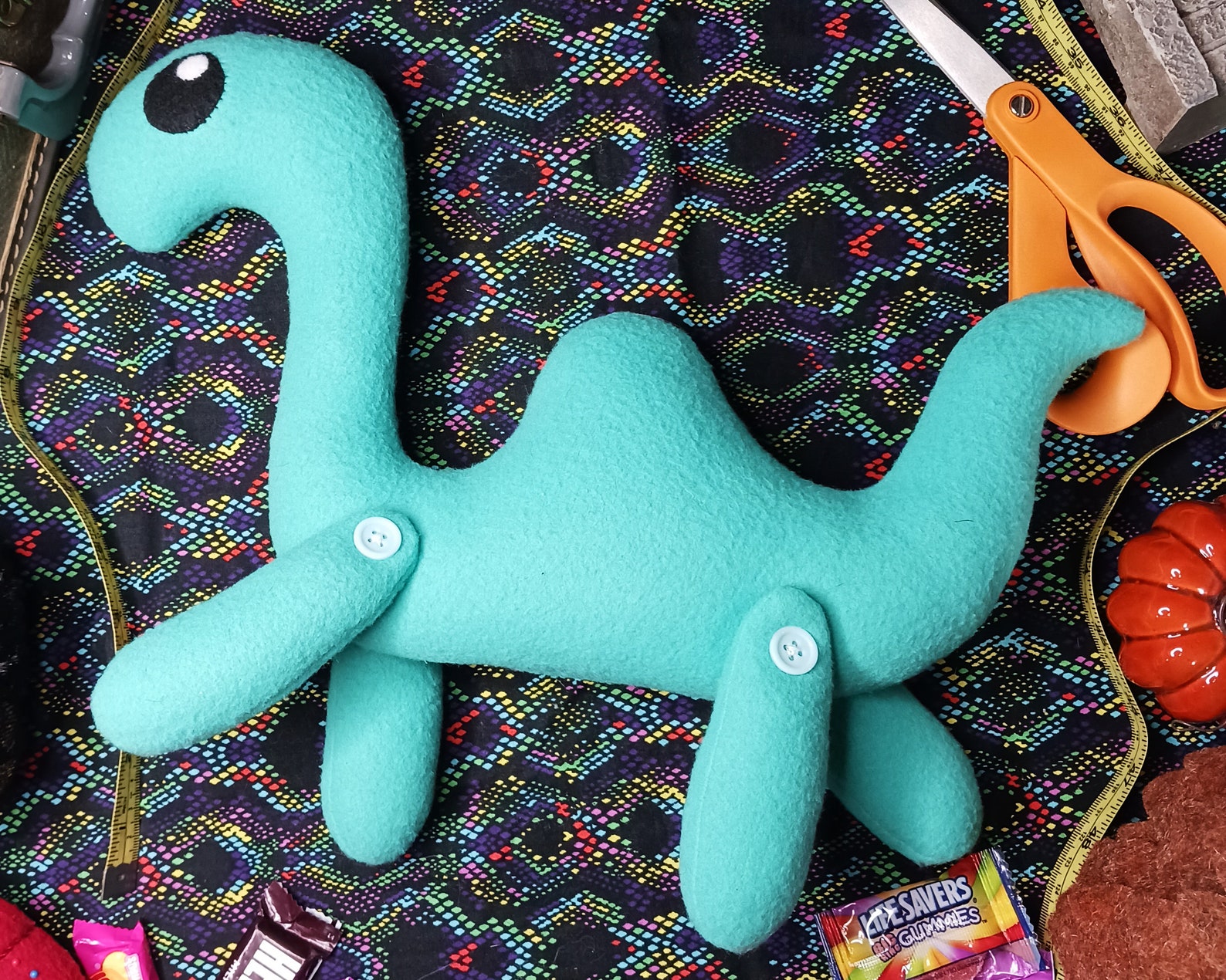 Handmade Nessie Spooky Buddy Plush Doll - Etsy