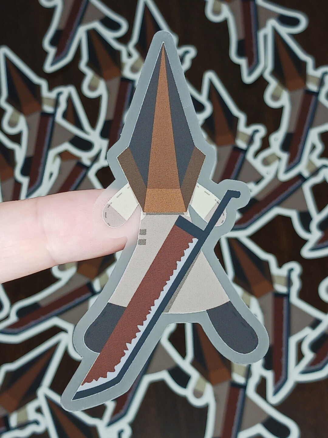 Pyramidhead Plush 3 Clear Vinyl Matte Sticker - Etsy