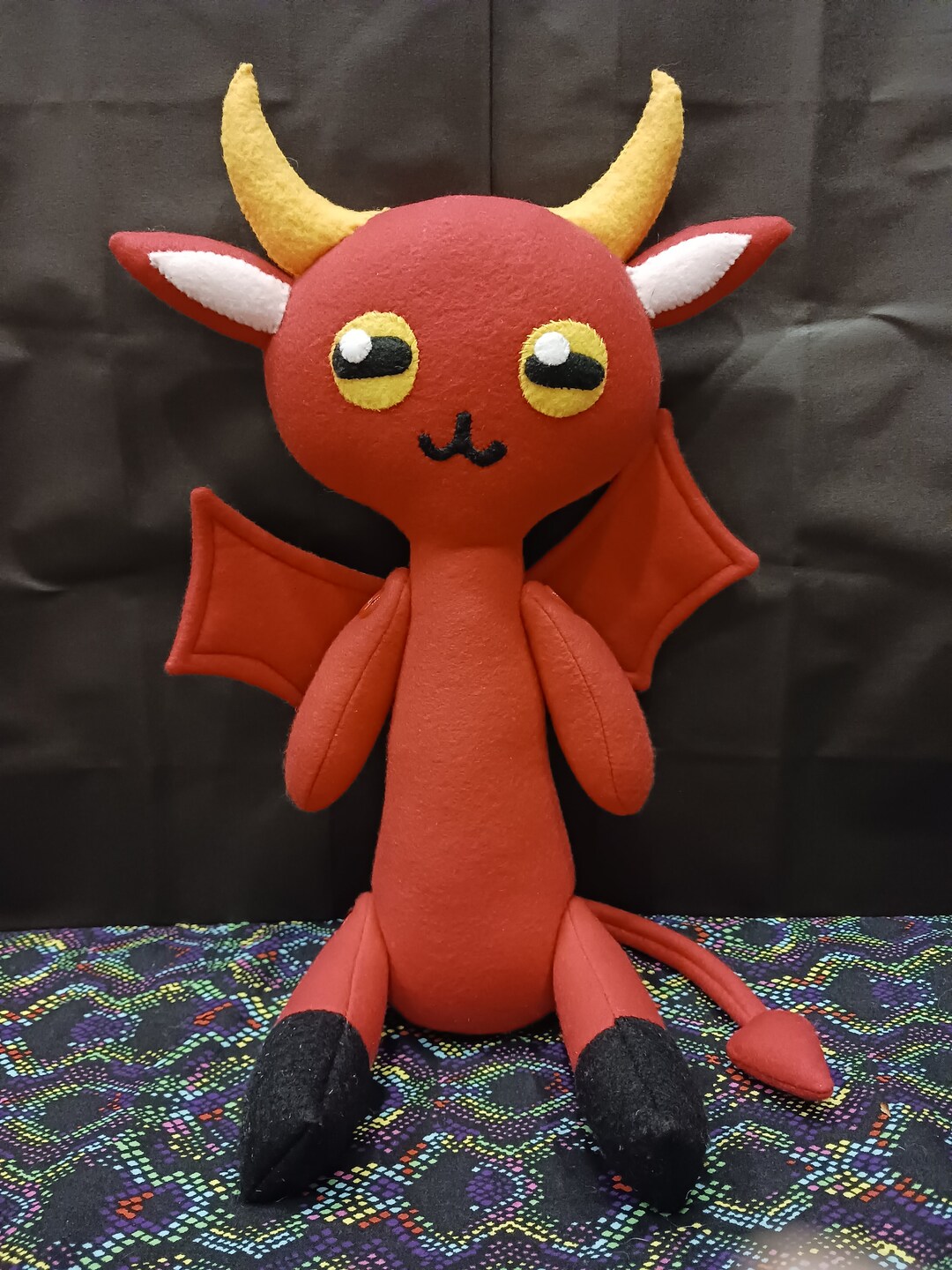 Handmade Jersey Devil Spooky Buddy Plush Doll - Etsy