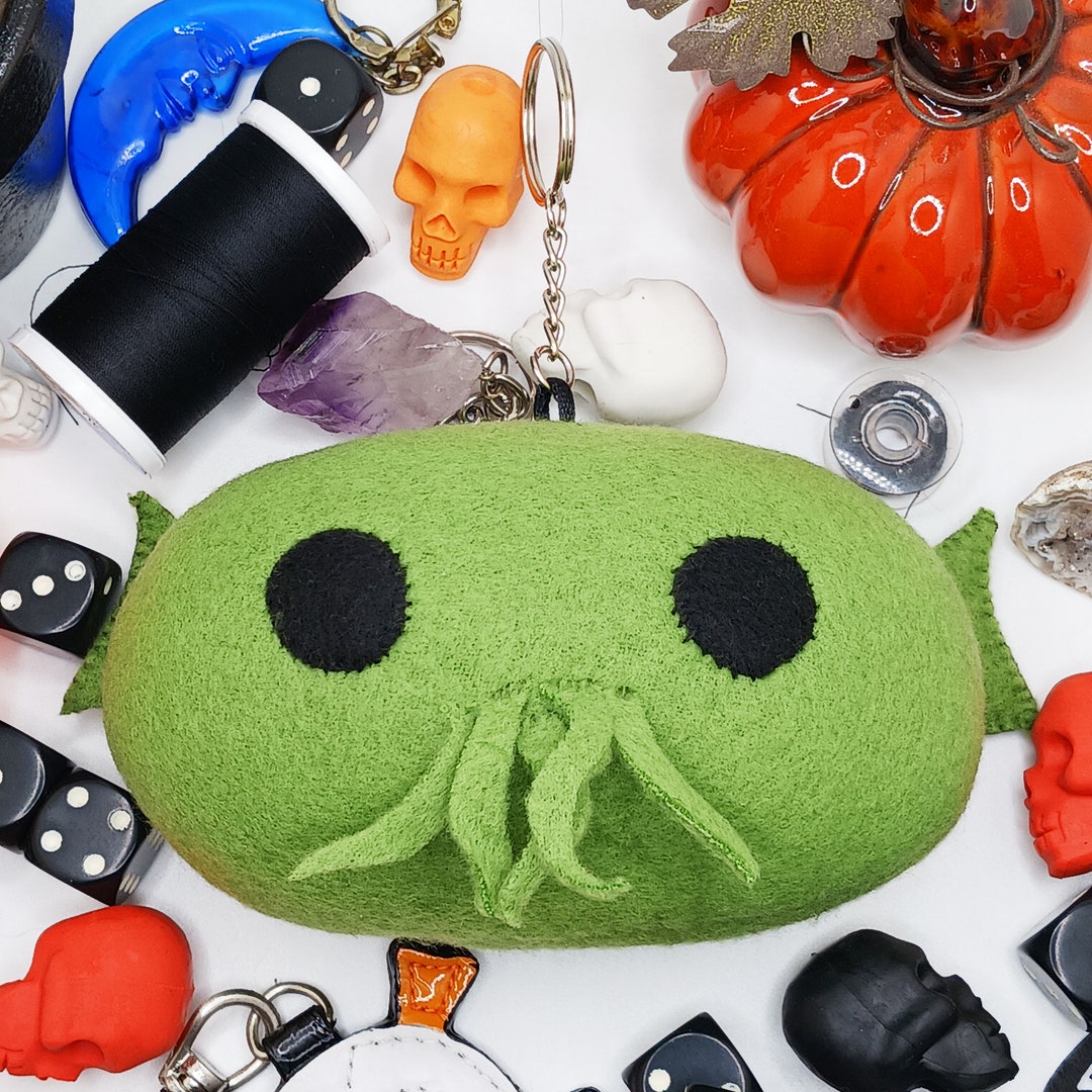 Handmade Cthulhu Plush Manjuu Keychains - Etsy