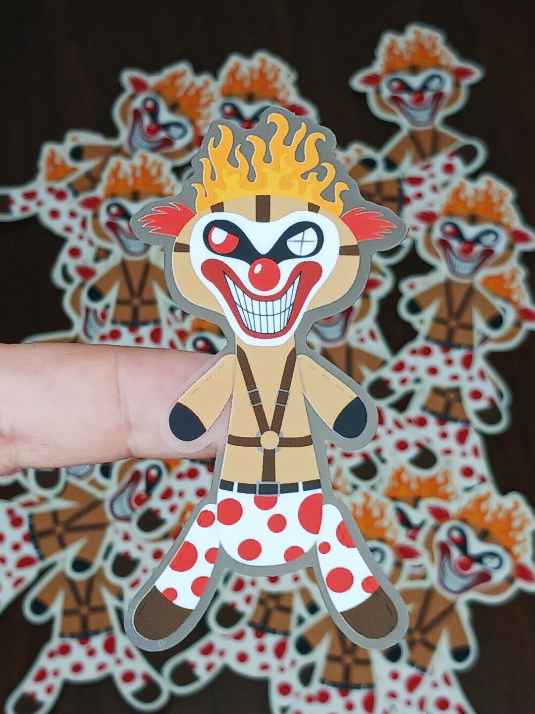 Sweet Tooth Plush 3 Clear Vinyl Matte Sticker - Etsy