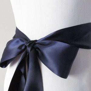 Dresden Blue Bridal Sash / Double Face Sash Ribbon / Ribbon Sash / 12ft ...