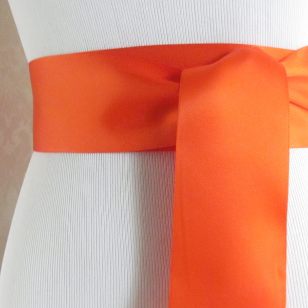 Orange Sash - Etsy