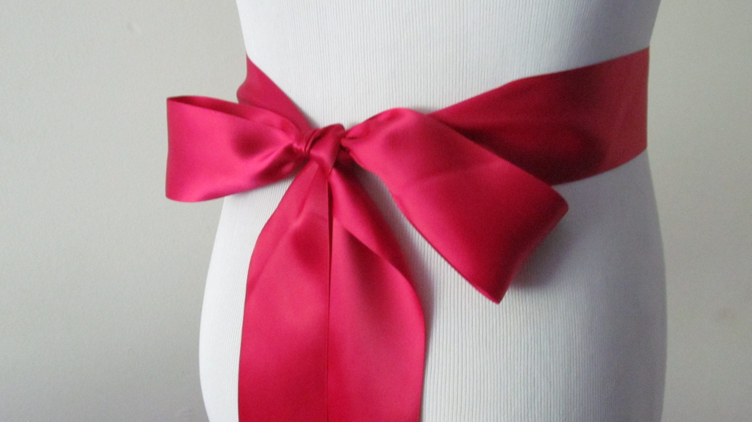 Beauty Bridal Sash / Double Face Sash Ribbon / Ribbon Sash / - Etsy
