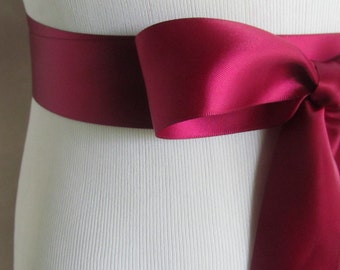 Silver Grosgrain Sash Ribbon / Ribbon Sash / DIY Sash / | Etsy