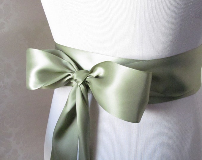 Soft Pine Double Face Sash Ribbon / Ribbon Sash / 12ft Sash / 9 Ft Sash ...
