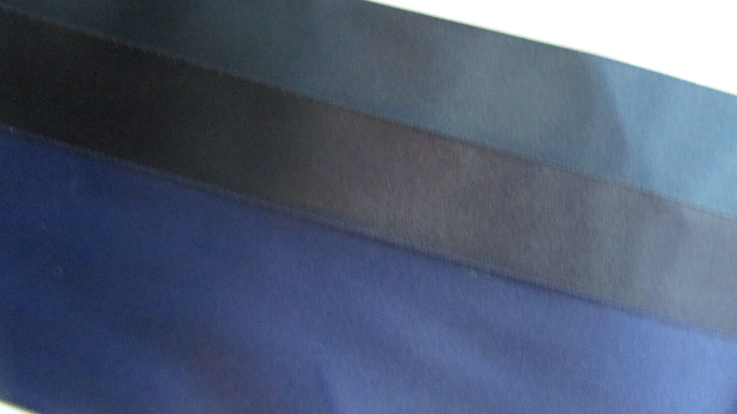 Ink Blue Satin Ribbon Sash / Double Face Satin Sash / DIY Sash - Etsy