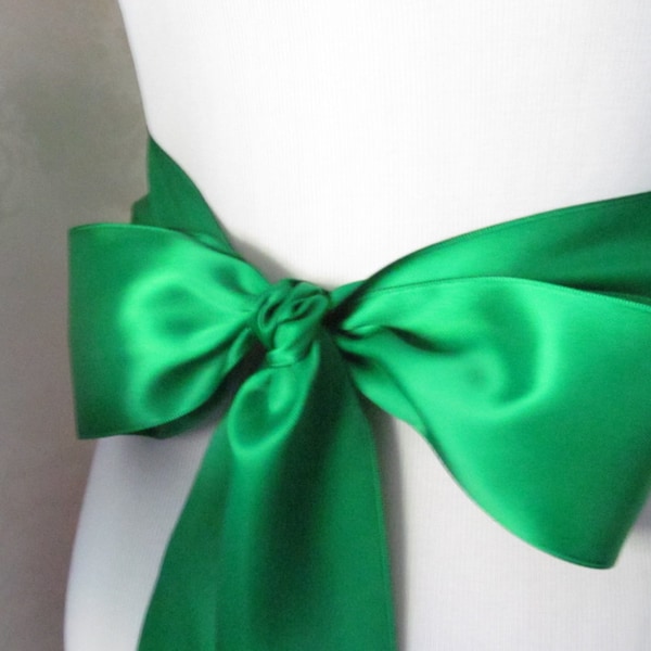 Green Bridal Sash - Etsy