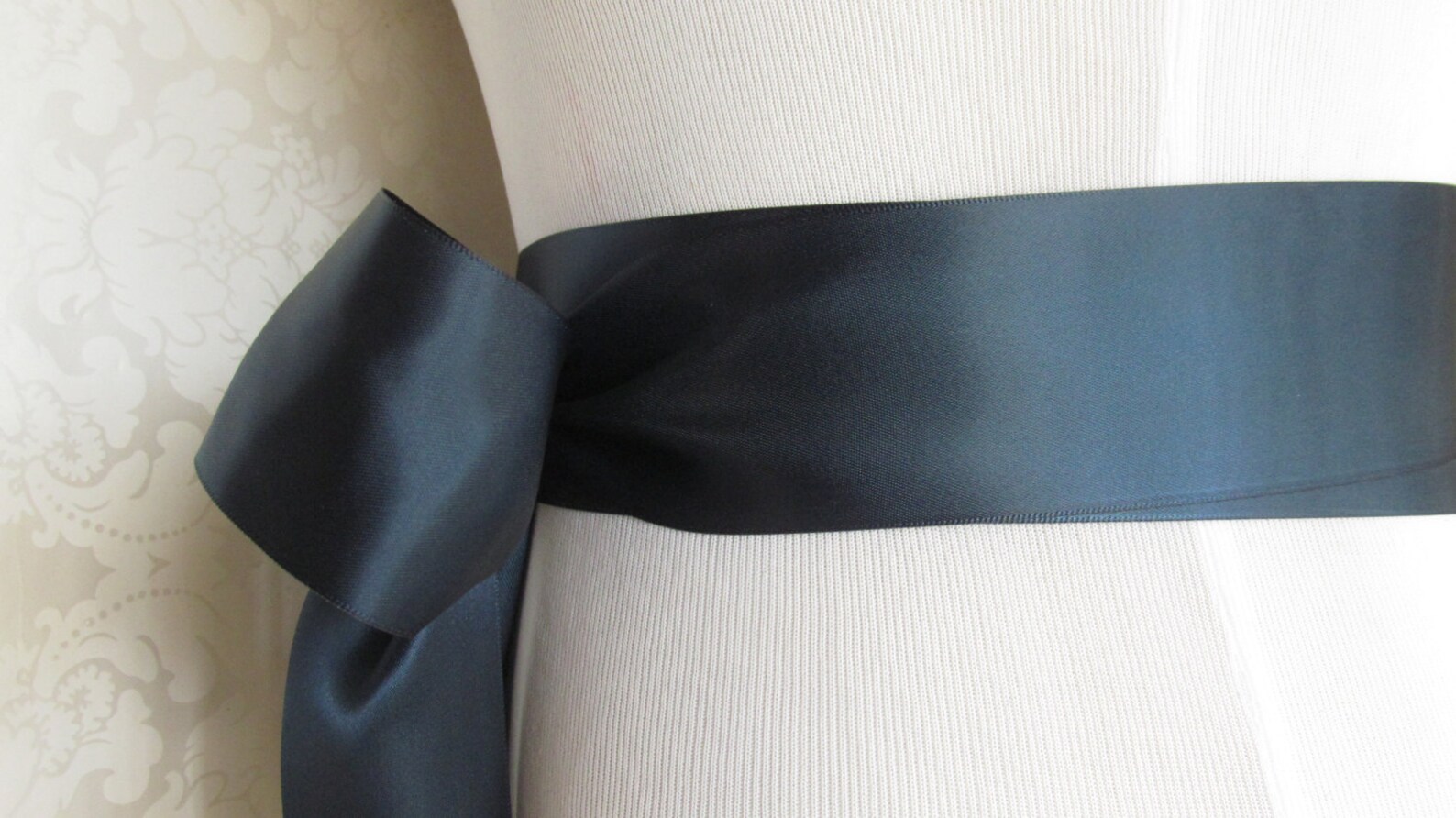 Peacock Double Face Sash Ribbon / Ribbon Sash / 12 Ft Sash / 9 - Etsy