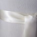 Antique White / Double Face Sash Ribbon / Ribbon Sash / Diy Bridal Sash ...