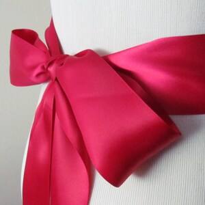 Beauty Bridal Sash / Double Face Sash Ribbon / Ribbon Sash / DIY Sash ...