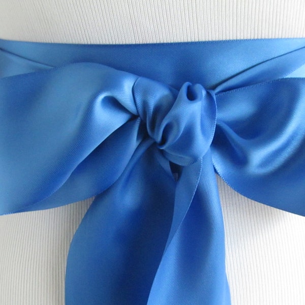 Royal Blue Sash - Etsy