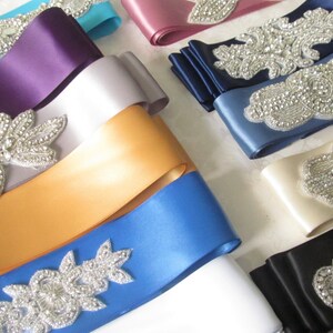 Moss Green Double Face Sash Ribbon / Ribbon Sash / Sash Ribbon / DIY ...