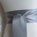 Gray Satin Ribbon Sash / Double Face Satin Sash / DIY Sash / 12 Ft Sash ...