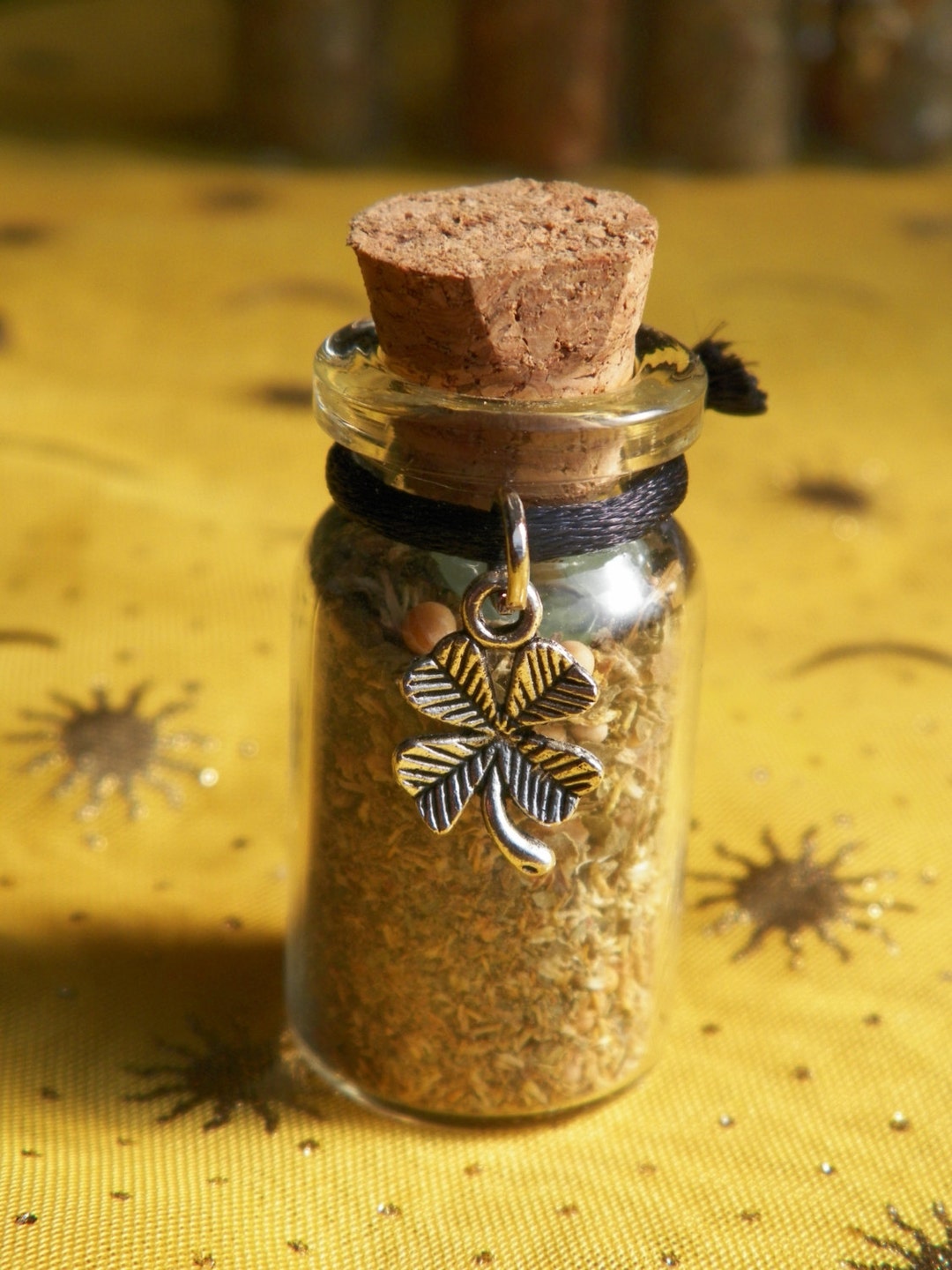 Prosperity Money Drawing Witch Bottle Hand Made Herbal Blend - Etsy