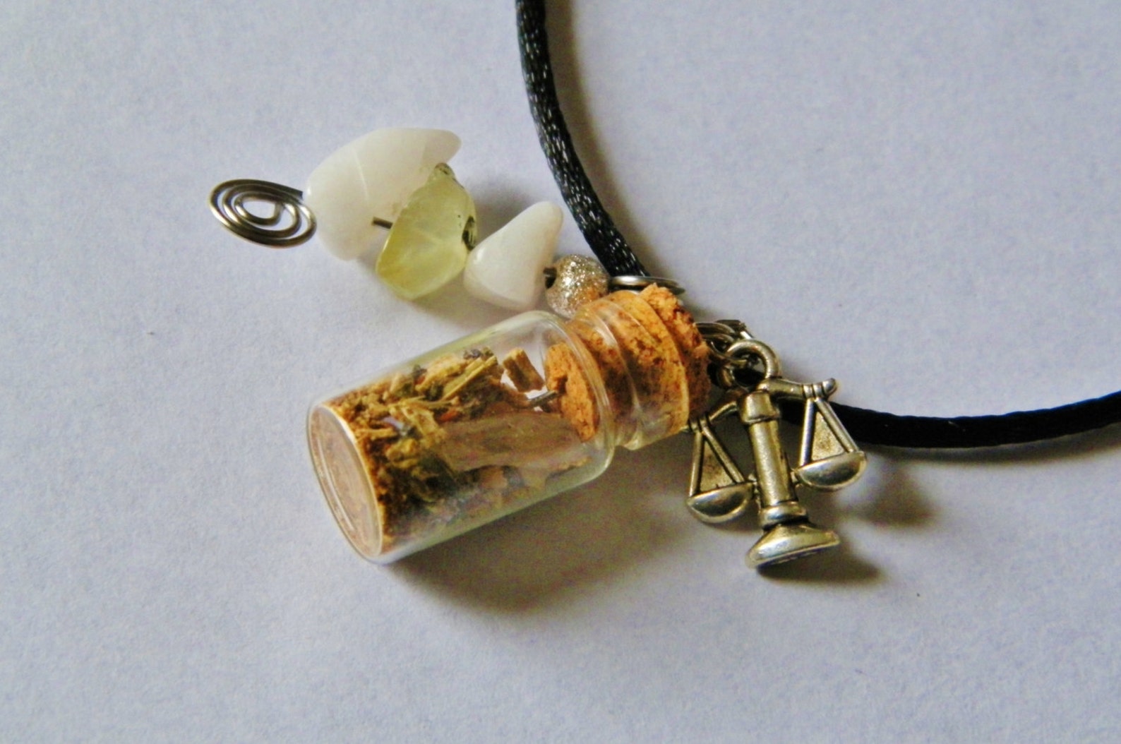 Overcoming Grief Release Charm Bottle Necklace Release Ritual - Etsy